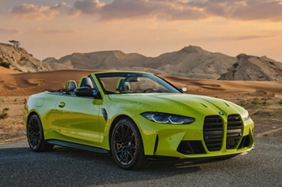 BMW M4 Competition Convertible - Rent Now! - Ignite Car Rental Dubai